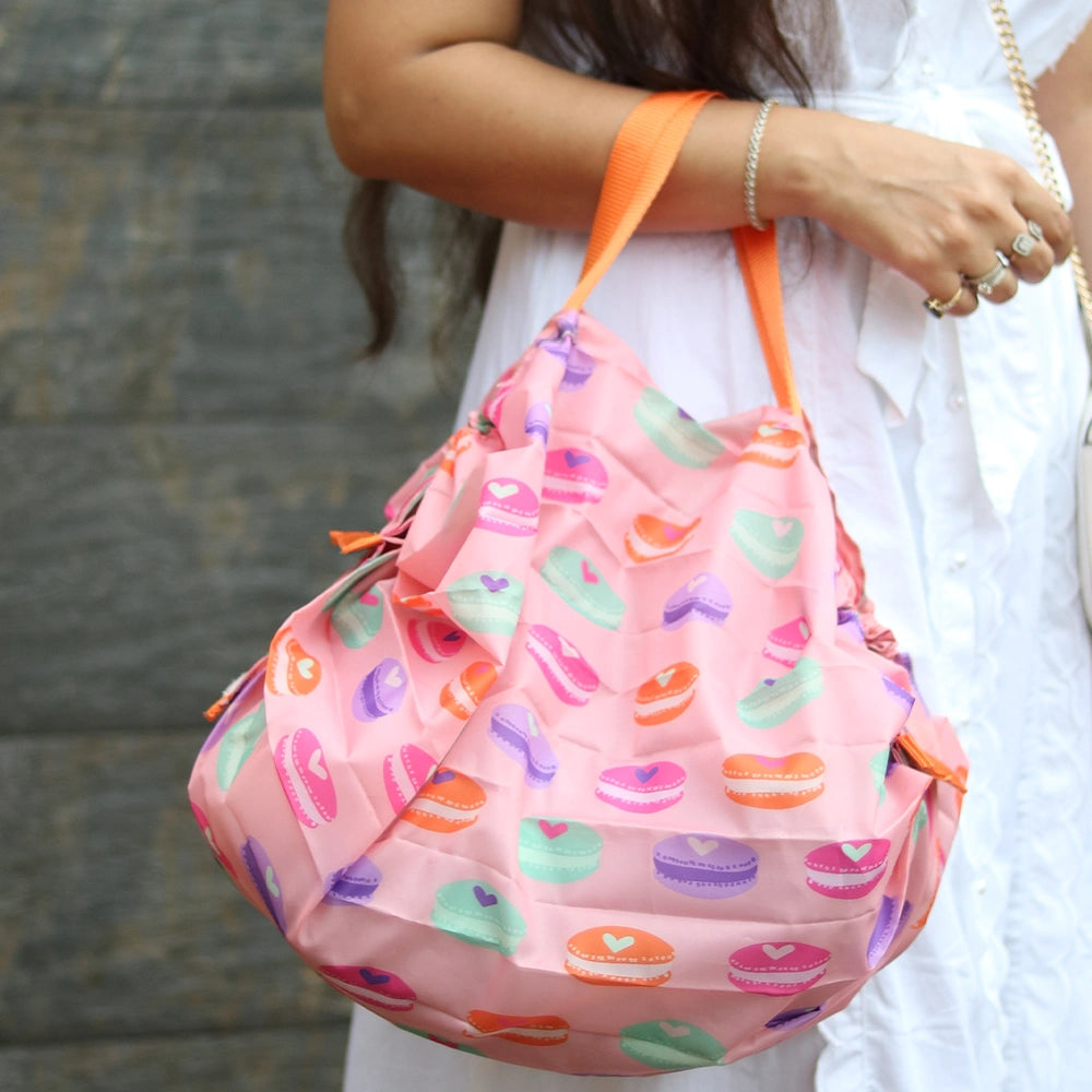 Paris Macaron Magic Sack Bag – Rosada Baby