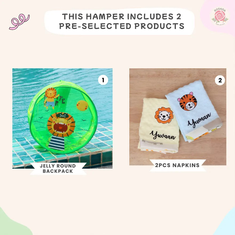 Jelly Round Backpack Gift Hamper – Rosada Baby