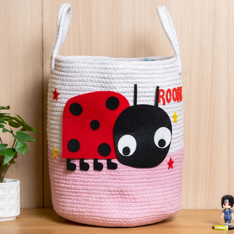 Ladybug Rope Basket – Rosada Baby