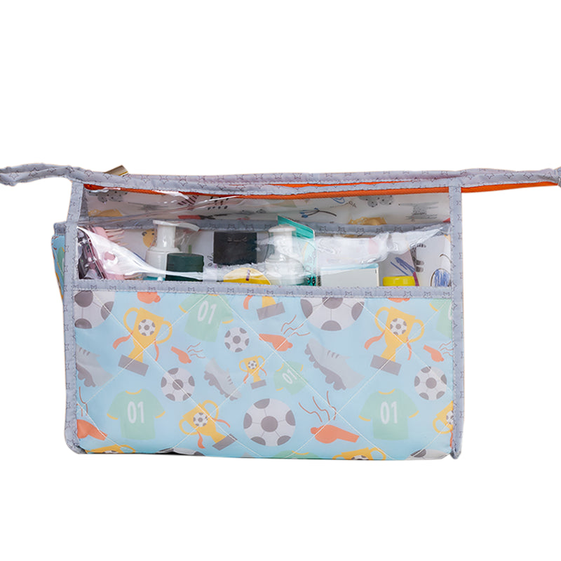 See Thru Toiletries Kit - Football Champ – Rosada Baby